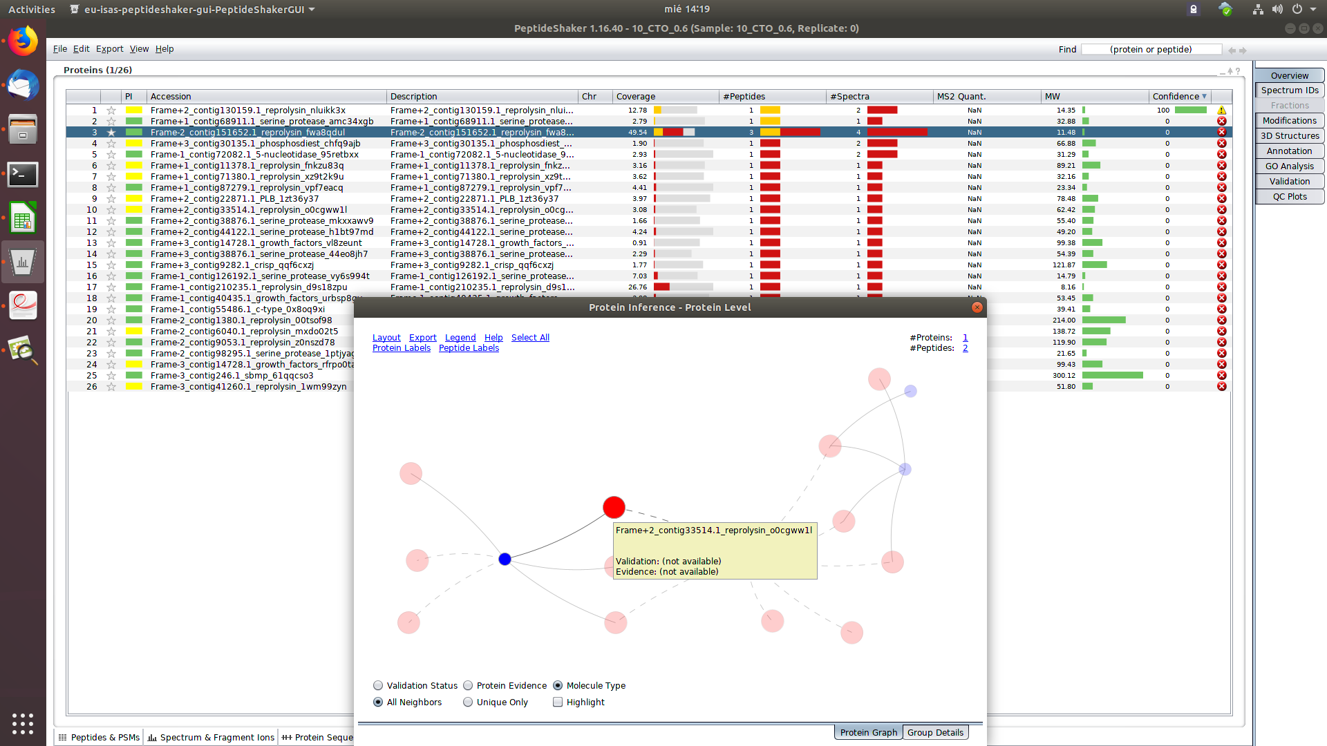 Transcriptome validation · Issue #363 · CompOmics/peptide-shaker · GitHub