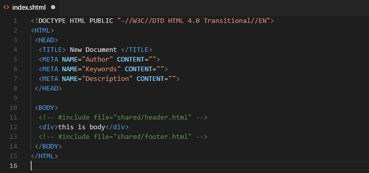 please support shtml · Issue #230 · ritwickdey/vscode-live-server · GitHub
