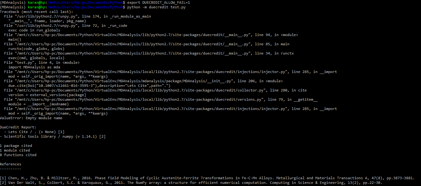 Duecredit internal failure :ValueError-Empty module name · Issue #129 · duecredit/duecredit · GitHub
