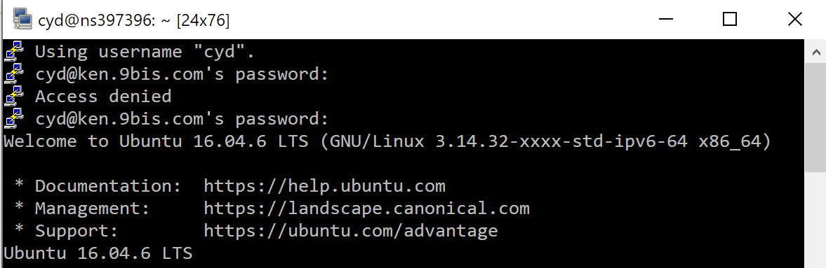 Don't get the chance to type password if commandline password is wrong · Issue #151 · cyd01 ...