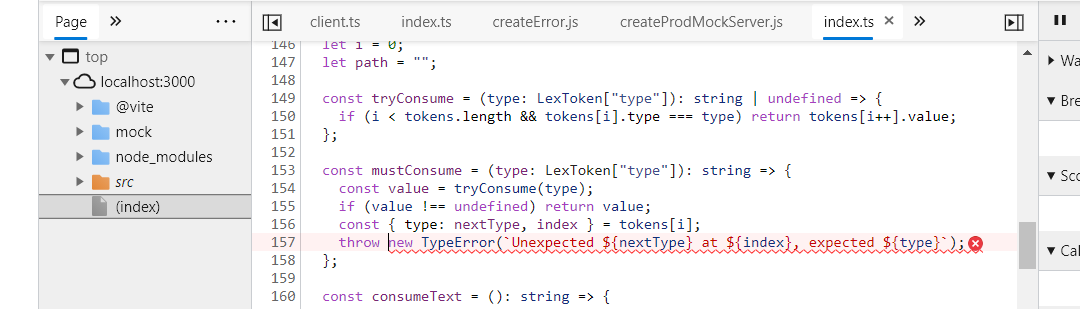 Uncaught TypeError: Unexpected MODIFIER at 9, expected END · Issue #30 · vbenjs/vite-plugin-mock ...