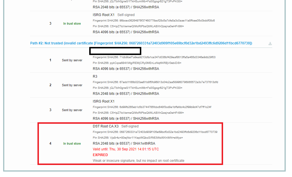 Acme Cannot Select Preferred Chain In V17 Which Generates Broken Certificates Expired Root Ca 