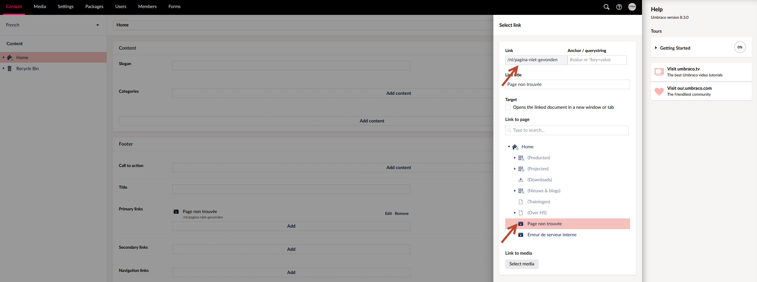V8 Multinode Treepicker Does Not Show Language Specific Url · Issue