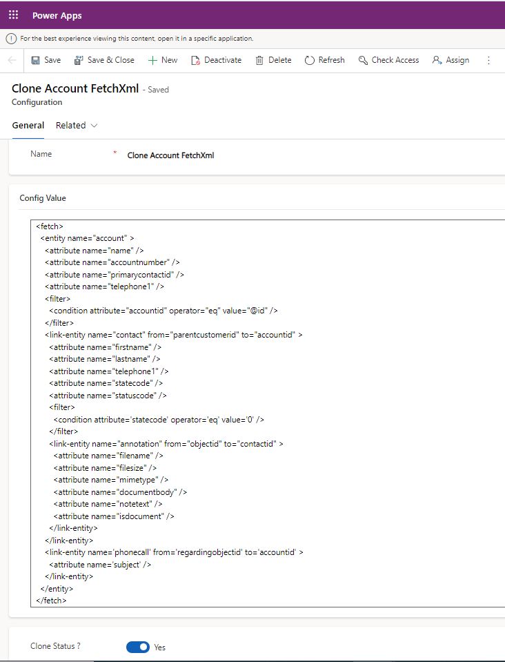 GitHub - danielejdm/D365-ConfigurableEntityCloner