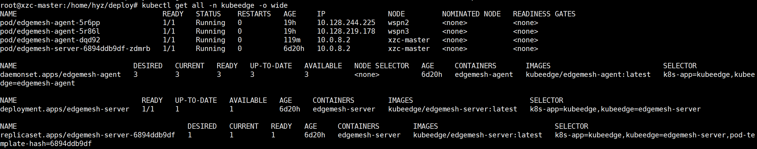 Cross-Edge-Cloud communication between pods failed · Issue #379 · kubeedge/edgemesh · GitHub