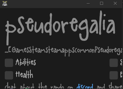 Zoomed weirdly and can't resize. · Issue #2 · pseudoregalia-modding/rando · GitHub