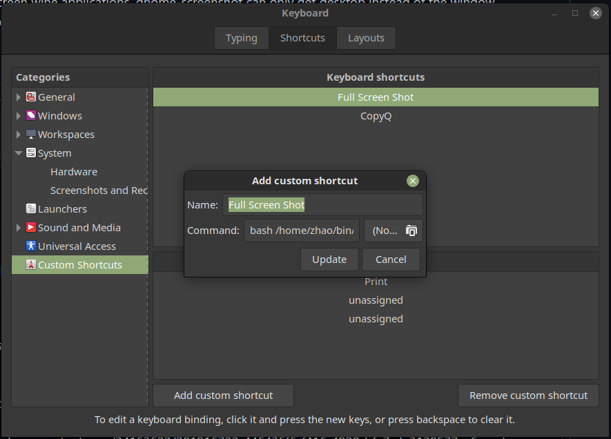 [BUG] Screenshot captures desktop instead of fullscreen window. · Issue #11127 · linuxmint ...