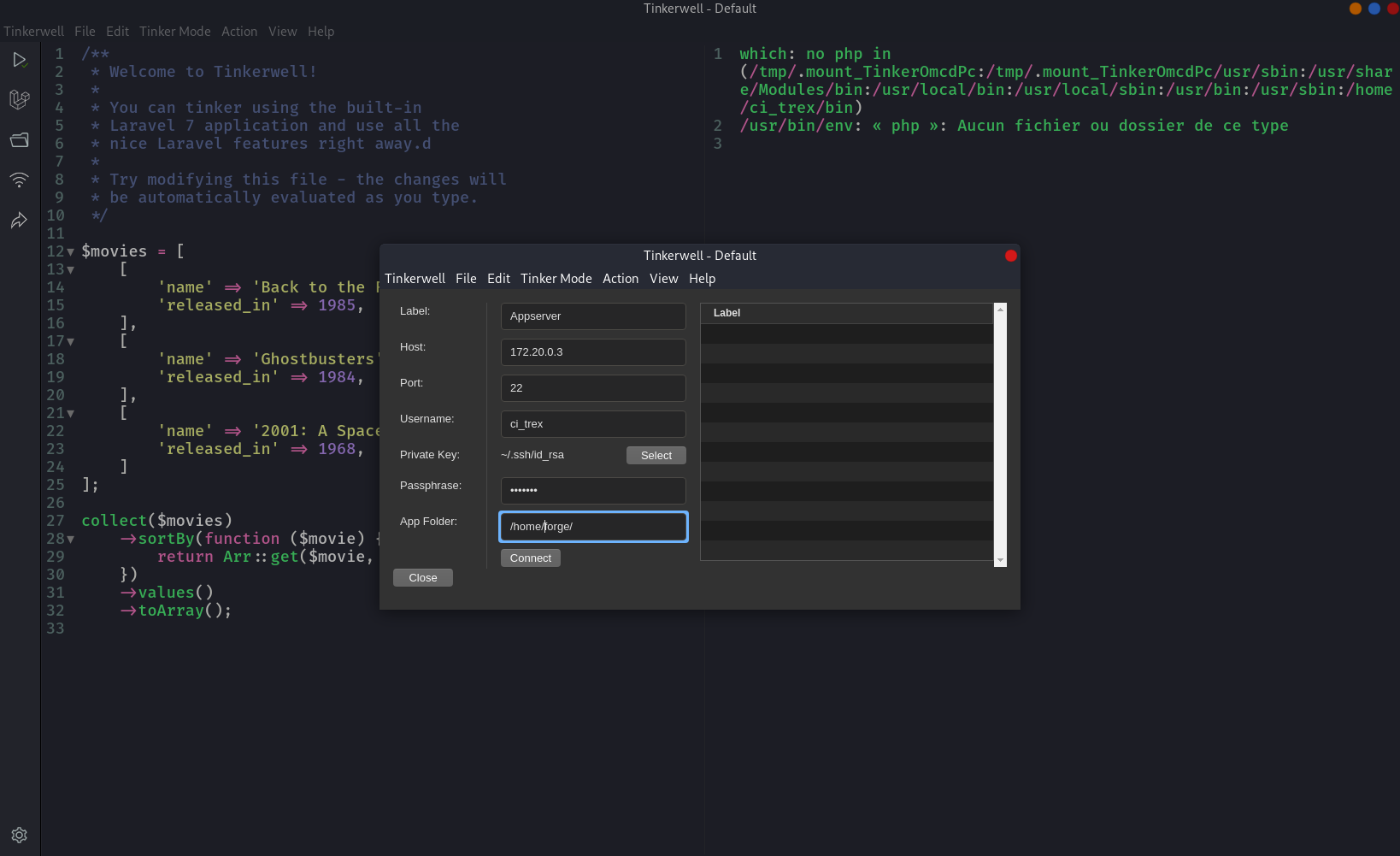 Connect to appserver container with SSH (without cli) · Issue #2139 · lando/lando · GitHub