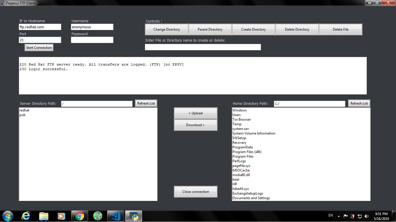 GitHub - jawdatsamer/pegasus-ftp-client: Is a desktop program that ...