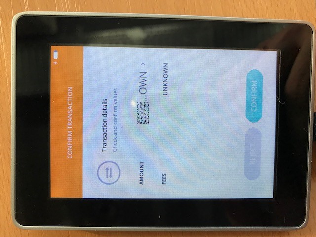 Ledger Blue does not correctly display Btc data · Issue #224 · LedgerHQ/ledgerjs · GitHub