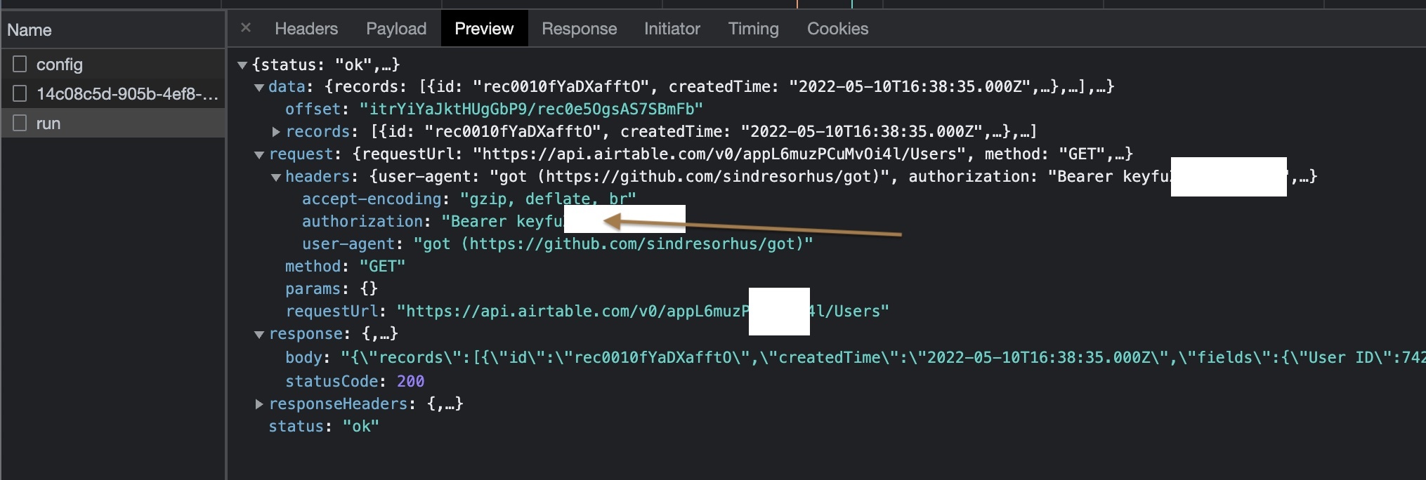 [Bug] Authorization header with key visible for Rest API plugin · Issue #3127 · ToolJet/ToolJet ...