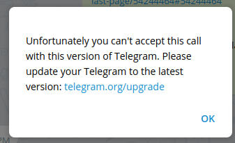 [BUG] It seems that K-web version stopped working with video calls · Issue #245 · morethanwords ...