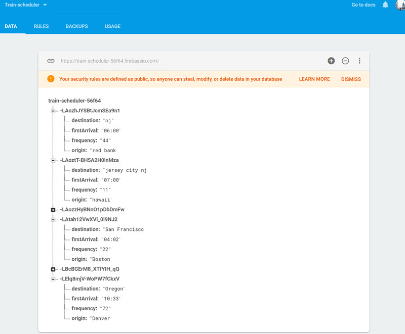 Github Shughes1992train Scheduler This Particular Train Scheduler Application Incorporates