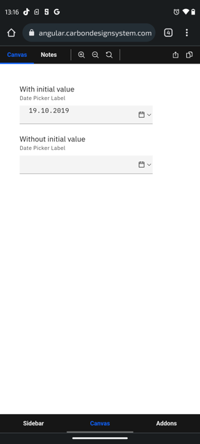 Date Picker - input field placeholder text position wrong on mobile device · Issue #2298 ...
