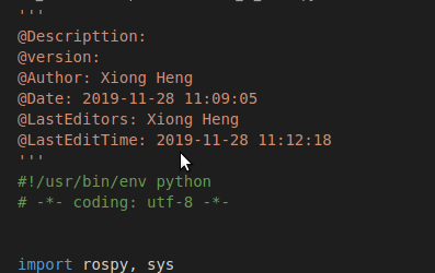 python版添加注释，会在#!/usr/bin/env python 前添加，导致python无法运行 · Issue #121 · OBKoro1/koro1FileHeader · GitHub
