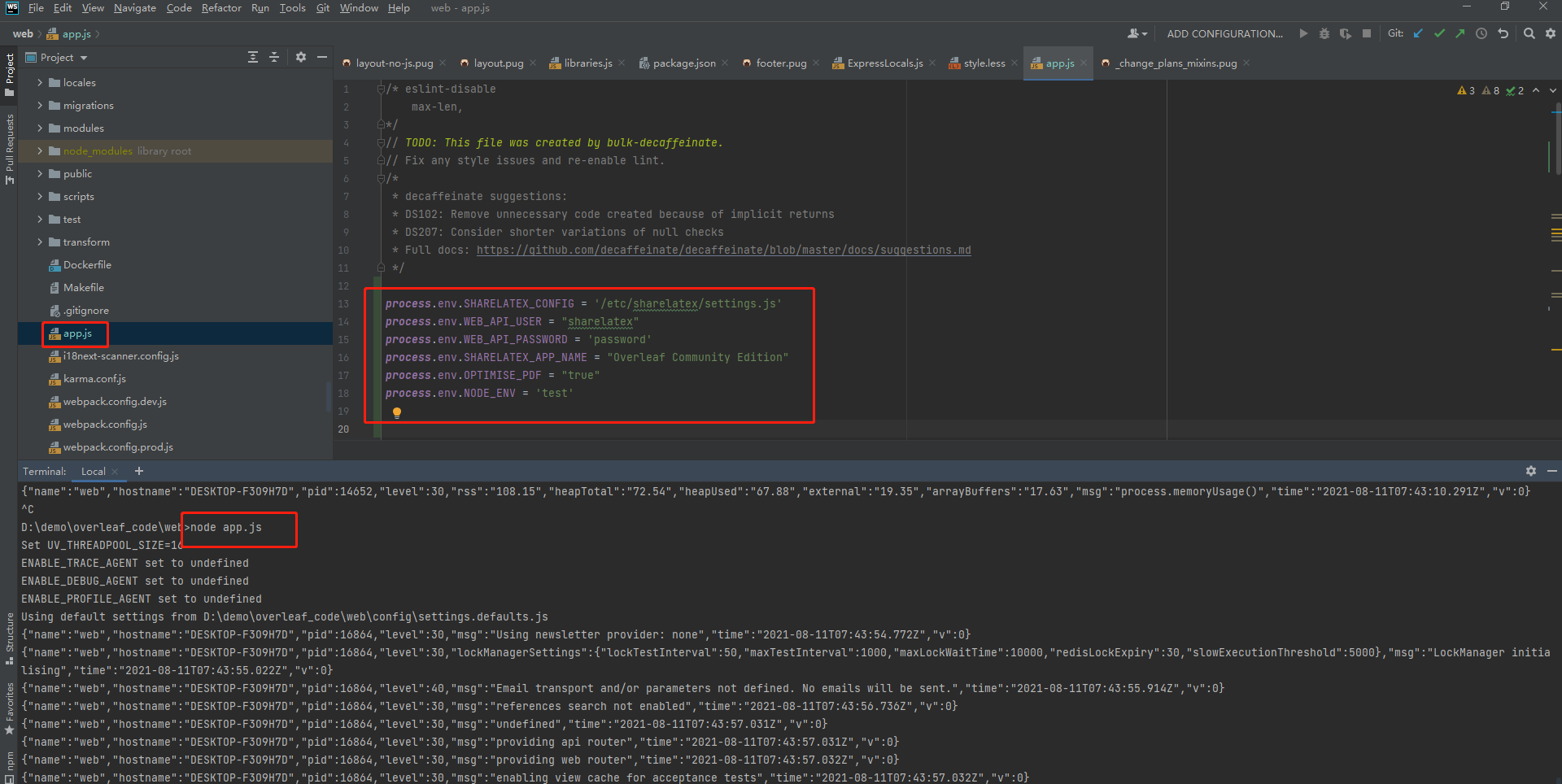 Lost css style · Issue #942 · overleaf/overleaf · GitHub