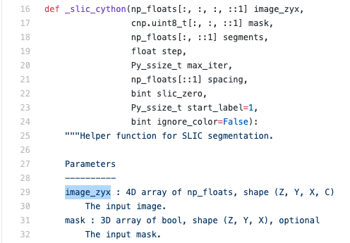 skimage.segmentation.slic crashes when passed NaNs · Issue #4883 · scikit-image/scikit-image ...