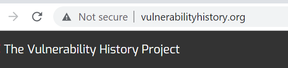 Website should default to https (SSL) · Issue #985 · VulnerabilityHistoryProject/vulnerability ...