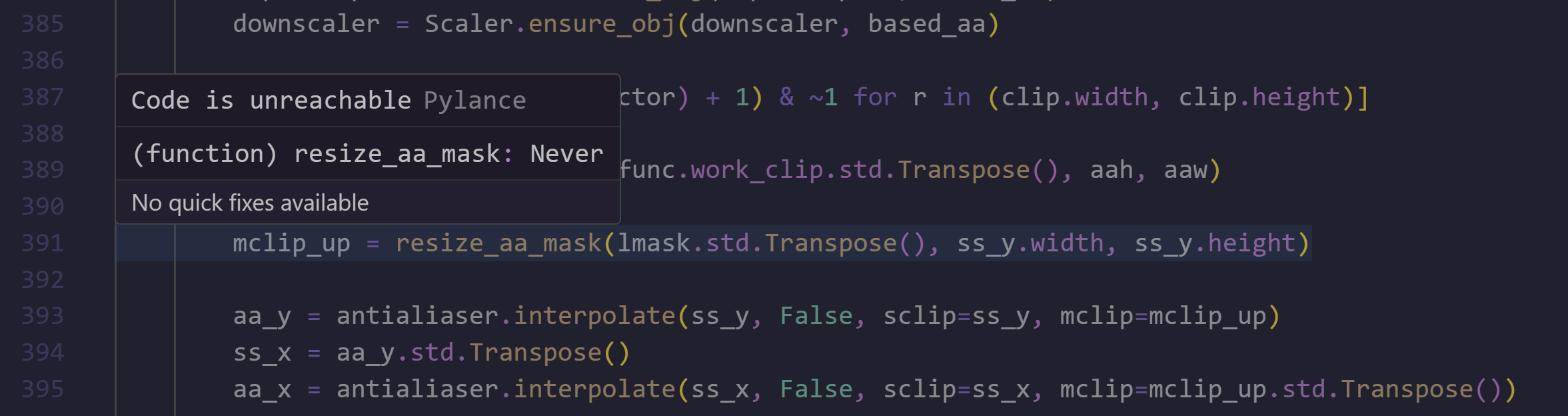 How to disable "code is not reachable" warning and greying out the code ...