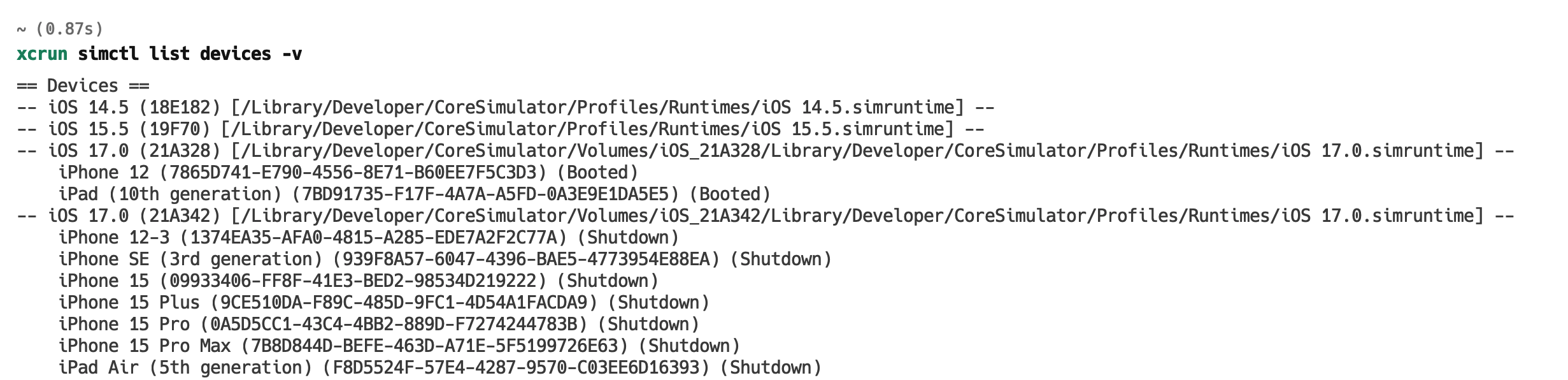 Cannot Find Ios Booted Simulators On Xcode 1501 · Issue 1827 · Proxymanappproxyman · Github