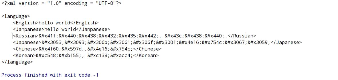 get unexpect result contend like "こんに" when use UTF-8 encoding in the version above org ...