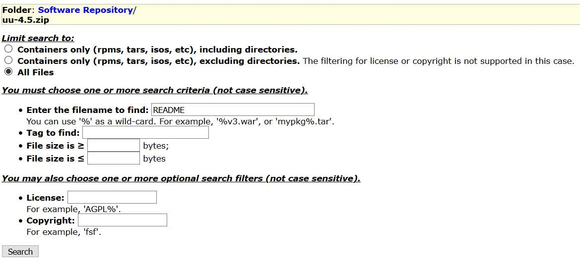 Search Page Does Not Seem To Be Scoped The Actual Upload Anymore · Issue 1853 · Fossology