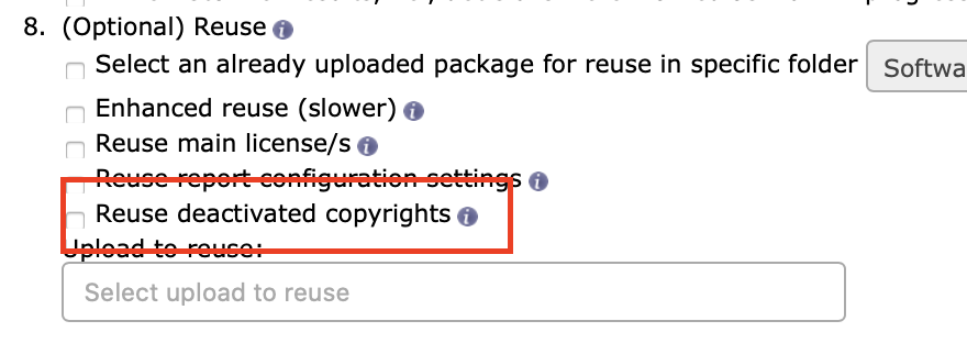 Reuse Of Copyright Statements Ui Label Misleading · Issue 1876 · Fossology Fossology · Github