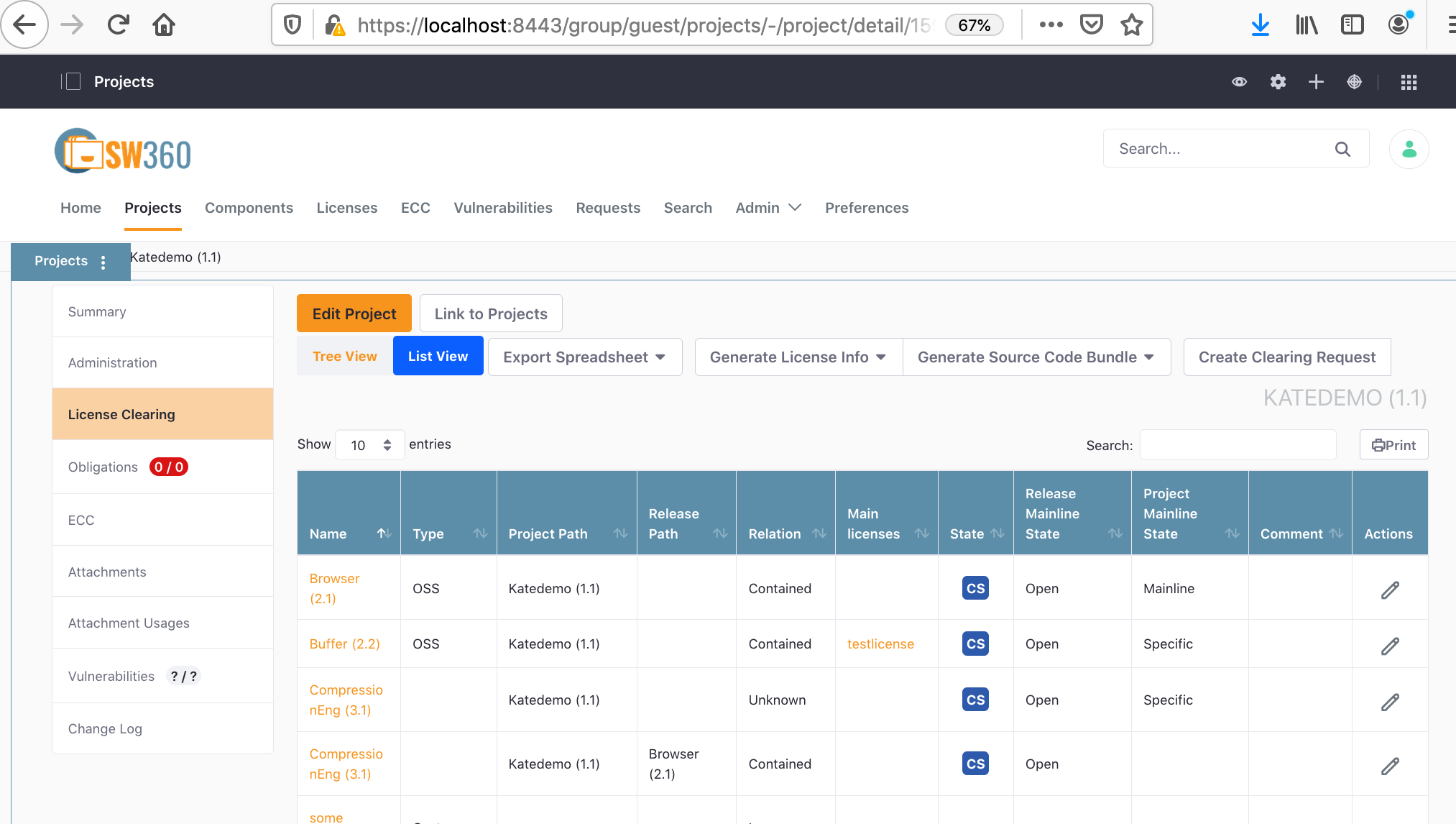 Reengineering Of Release Links Edit View For Projects · Issue 222 · Eclipse Sw360sw360 · Github