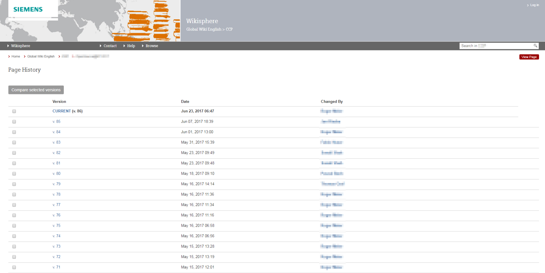Revision History in SW360 · Issue #524 · sw360/sw360portal · GitHub