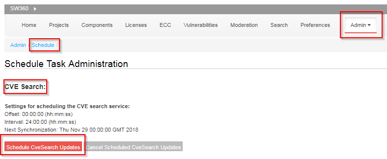 Mismatch database when update cve-search · Issue #401 · eclipse-sw360/sw360 · GitHub