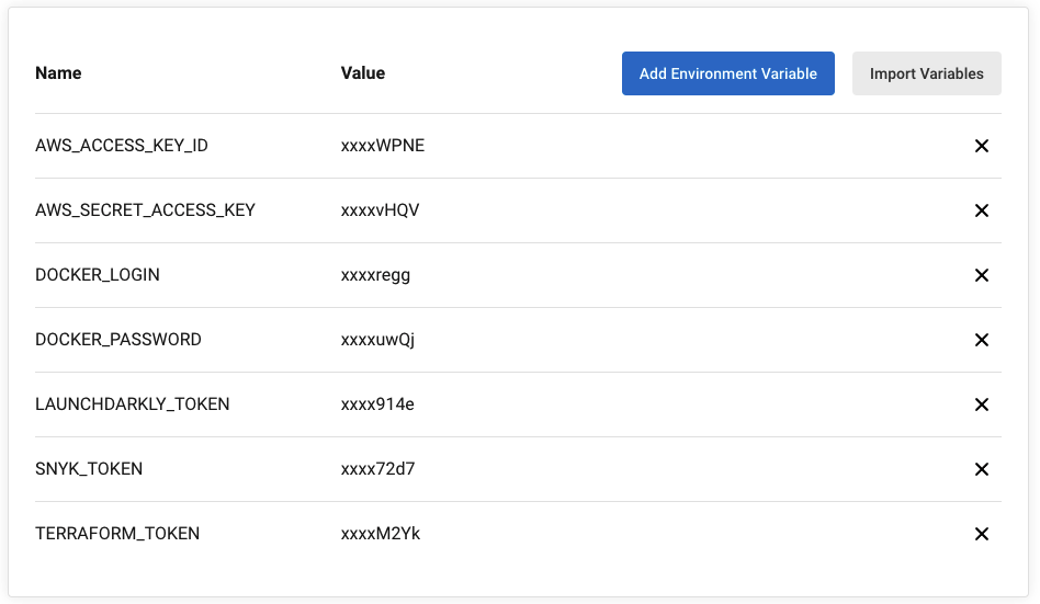 Updated ENV screencap · Issue #40 · aws-samples/aws-modernization-with-circleci · GitHub