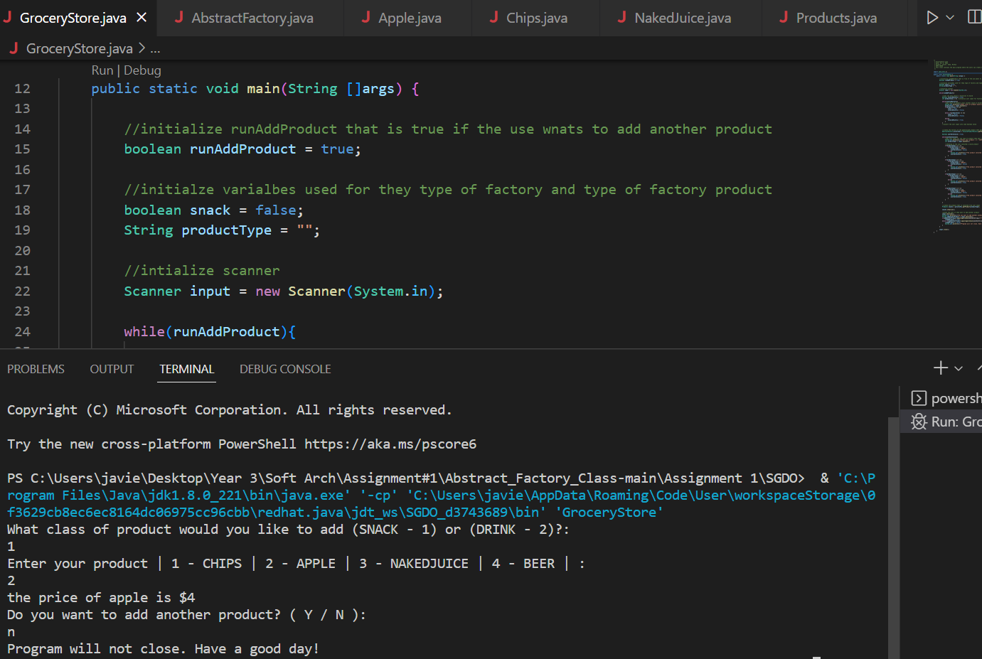 GitHub - Javiebear/Abstract_Factory_Method: Assignment_1_SOFE_3650U