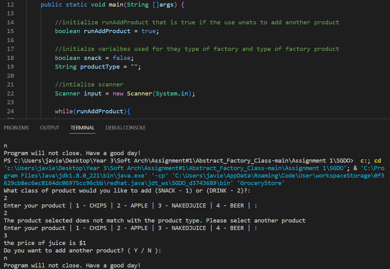 GitHub - Javiebear/Abstract_Factory_Method: Assignment_1_SOFE_3650U