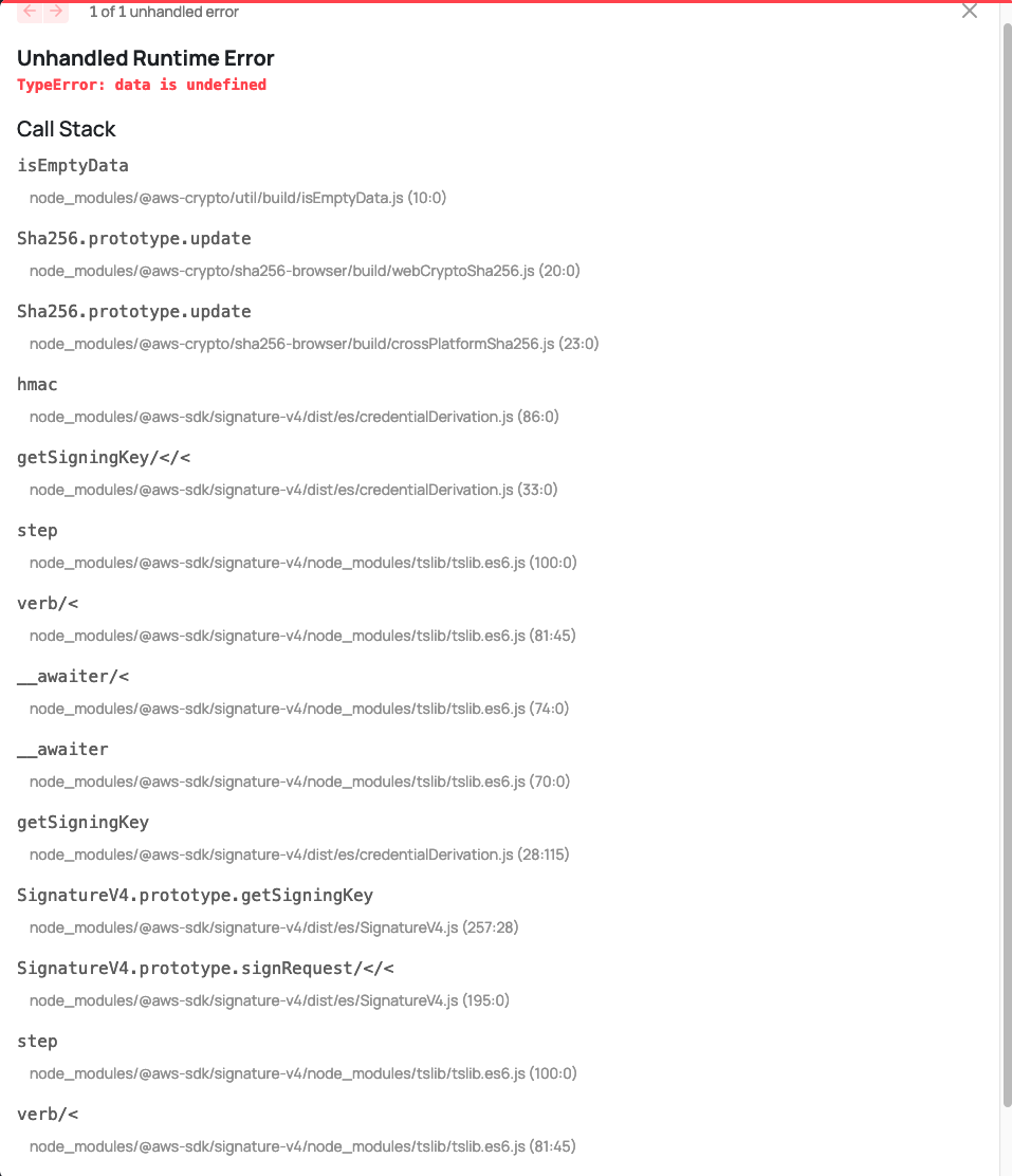 AWSPinpointProvider - updateEndpoint failed TypeError: Cannot read properties of undefined ...