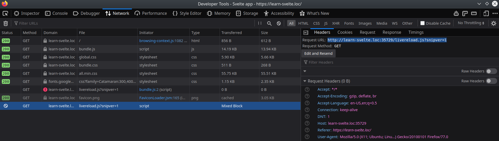 Svelte, LiveReload, HMR, Hot Module Replacement & Devilbox & Secure Local Dev Domain · Issue ...