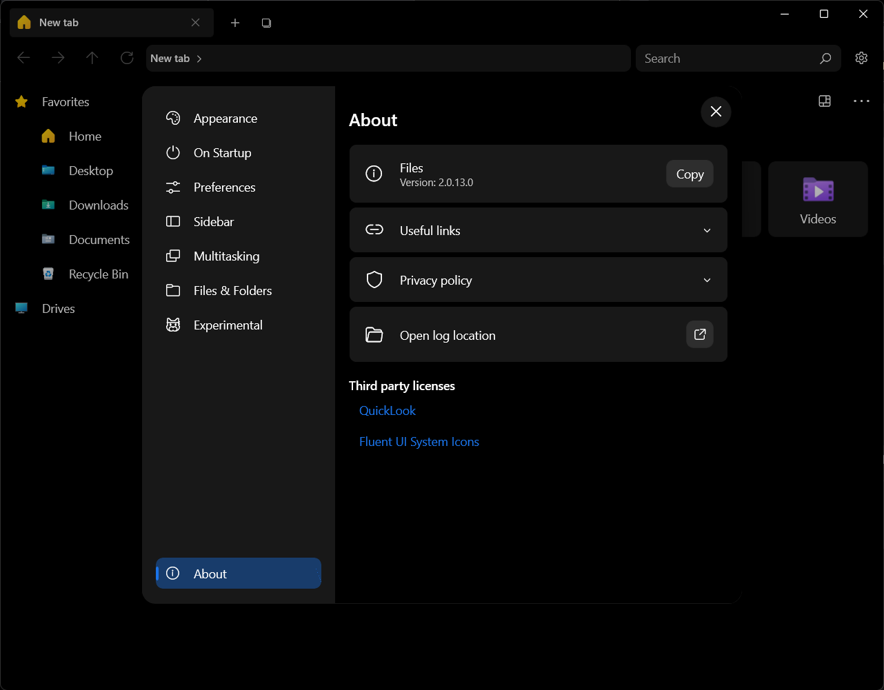 UI glitches in the settings · Issue #6306 · files-community/Files · GitHub
