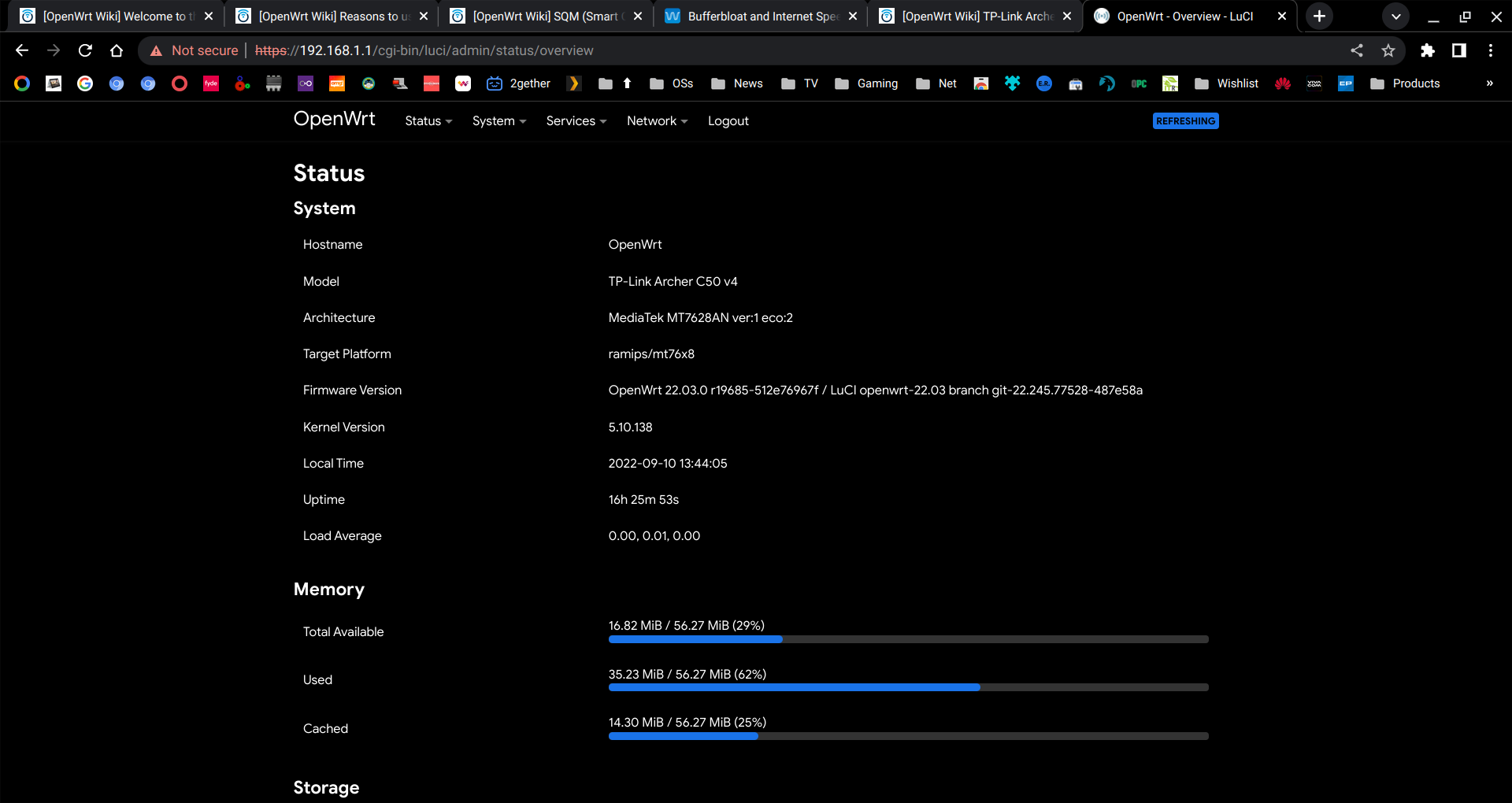 Edited Tp Link Archer C50v4 Luci Exposes Unsupported Frequencies For