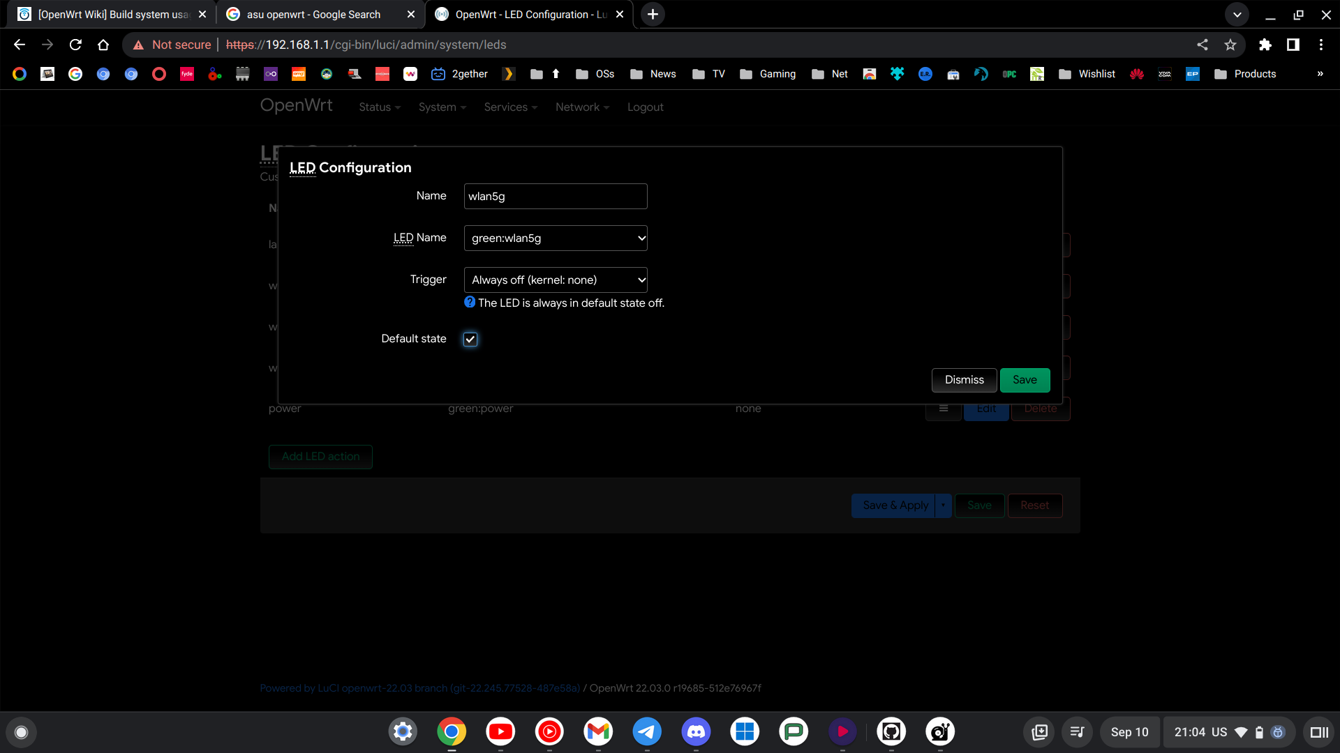 [Edited]TP-Link Archer C50V4 Luci exposes unsupported frequencies for 5GHz Wi-Fi & LED state ...