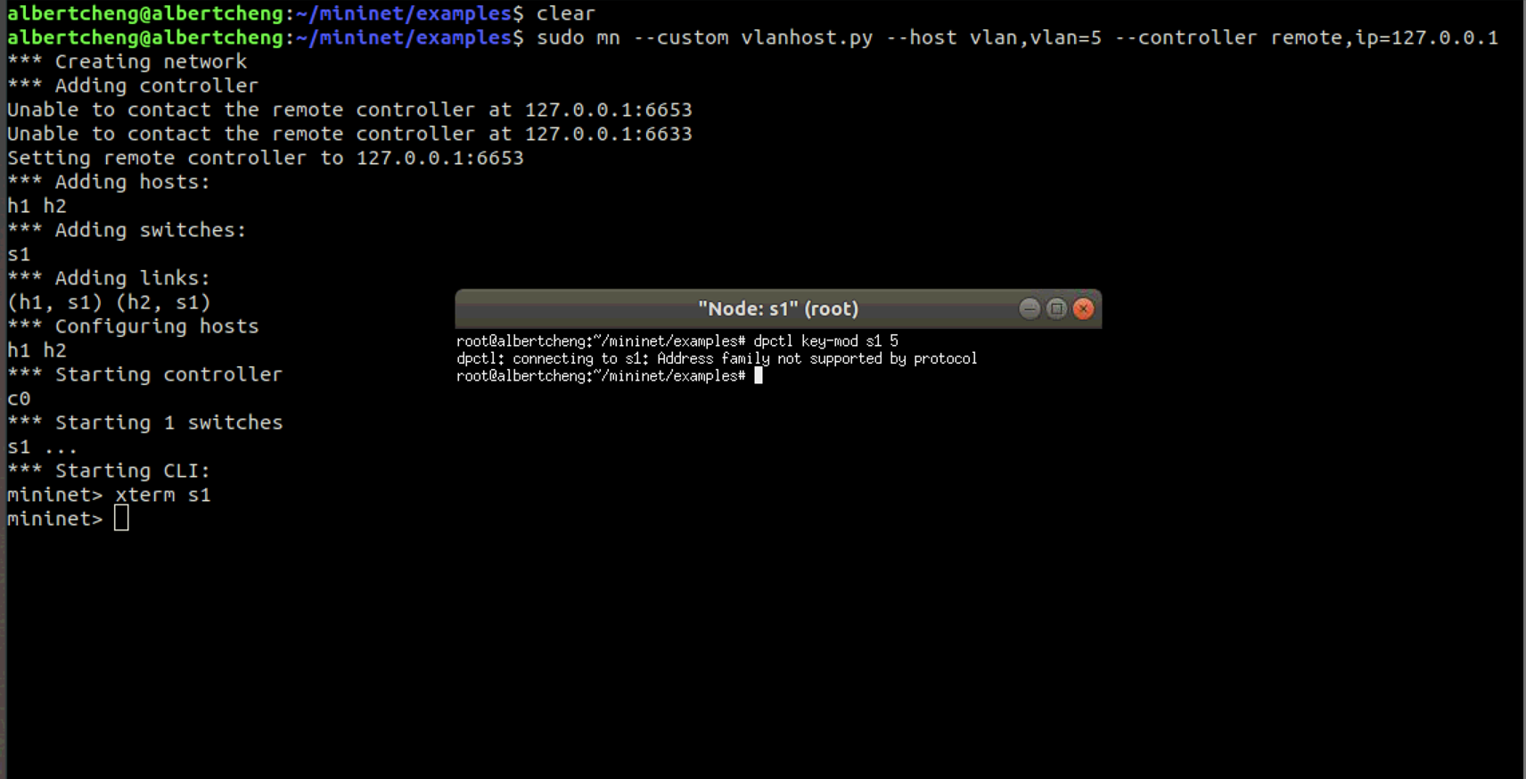 dpctl address family not support by protocol · Issue #1 · GTIF-UFES/keyflow · GitHub