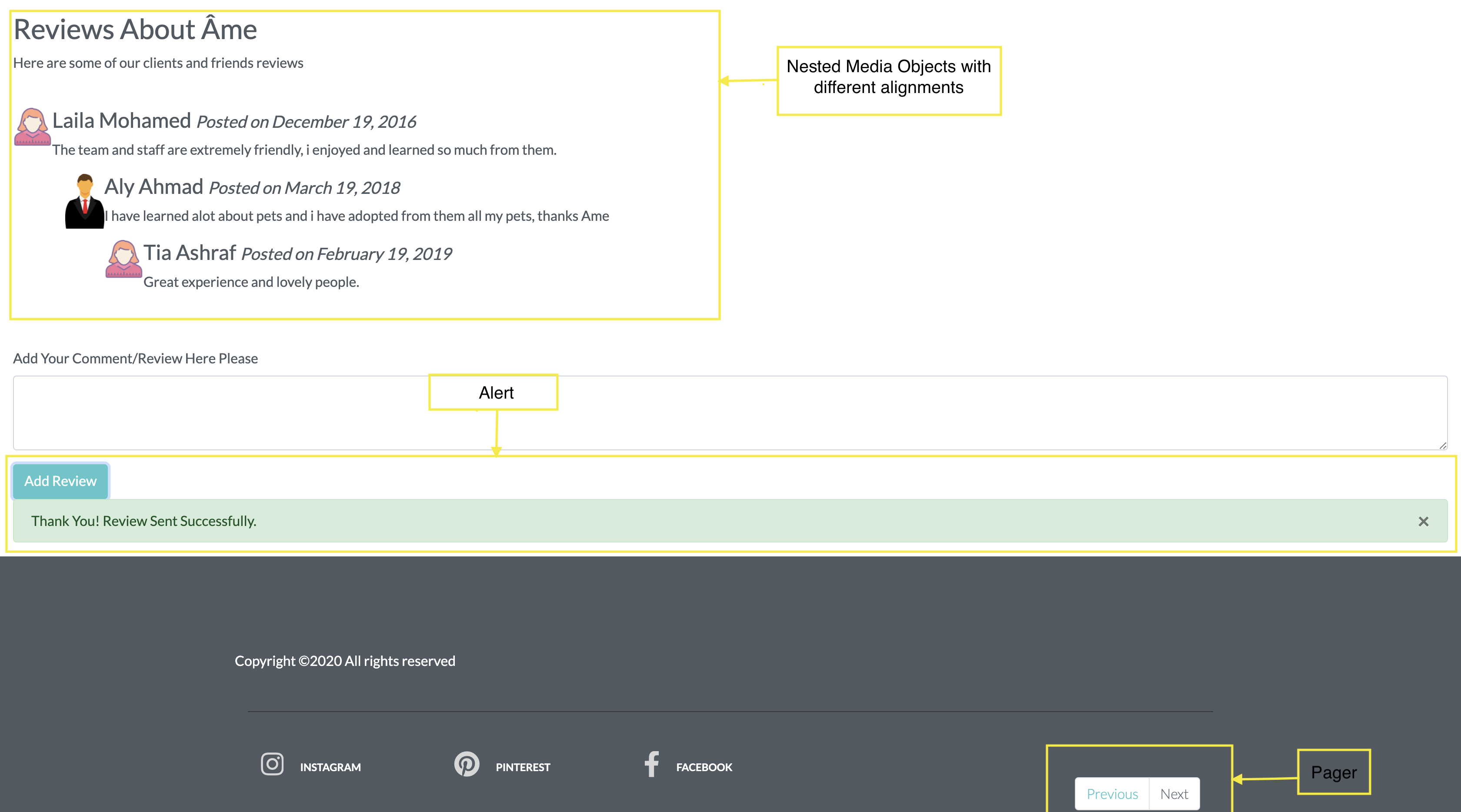 GitHub - Nourelgendy3/Ame_Website_Project