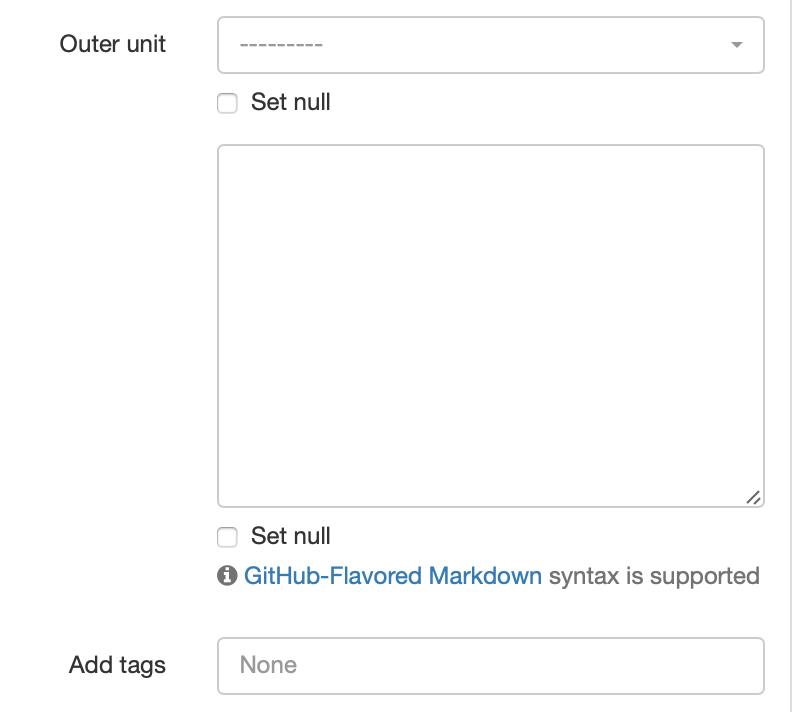 Comments field missing label on bulk edit · Issue #4033 · netbox ... Comments field missing label on bulk edit · Issue #4033 · netbox ...