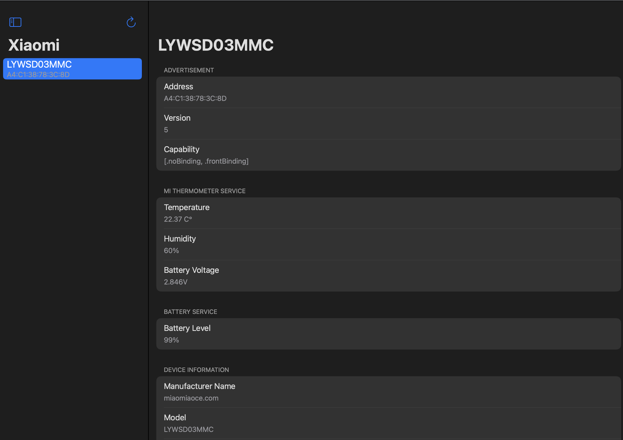 GitHub - MillerTechnologyPeru/XiaomiBluetooth: Swift library for interacting with Xiaomi devices ...