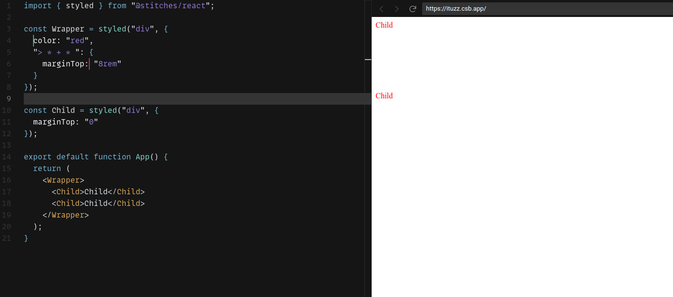 Style injection order is wrong · Issue #906 · stitchesjs/stitches · GitHub