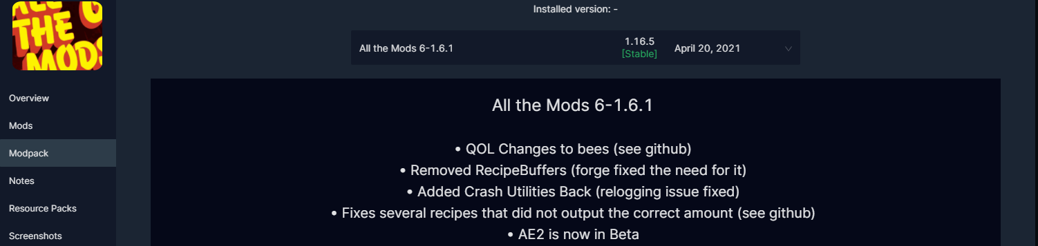 Impossible To See Installed Version Issue 847 Gorilla Devs