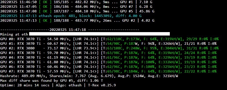 Hashrate Degrade · Issue #1185 · trexminer/T-Rex · GitHub