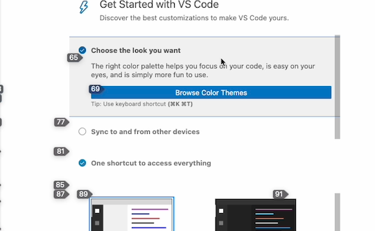 Cannot click on Getting Started checkboxes with Voice Control · Issue ...