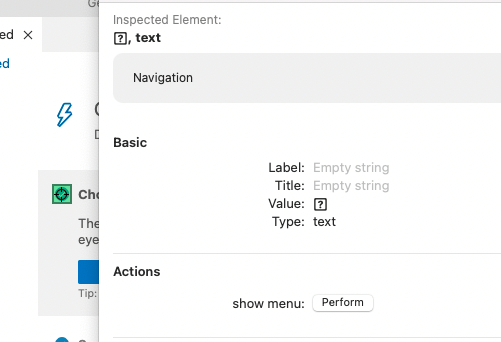Cannot click on Getting Started checkboxes with Voice Control · Issue ...