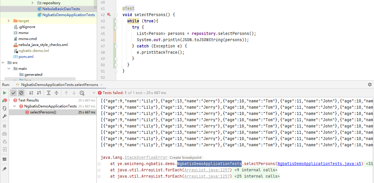 java.lang.StackOverflowError occurred while querying the graph database · Issue #108 · nebula ...