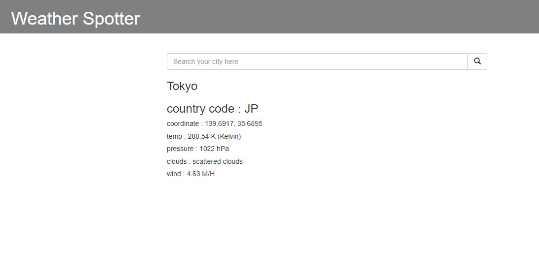 GitHub - AgnieszkaRaczynska/Weather_spotter: Weather checker