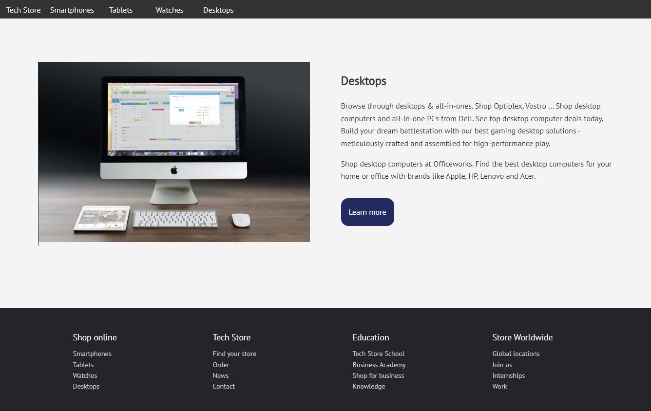 GitHub - AgnieszkaRaczynska/css-project: Responsive website based on ...